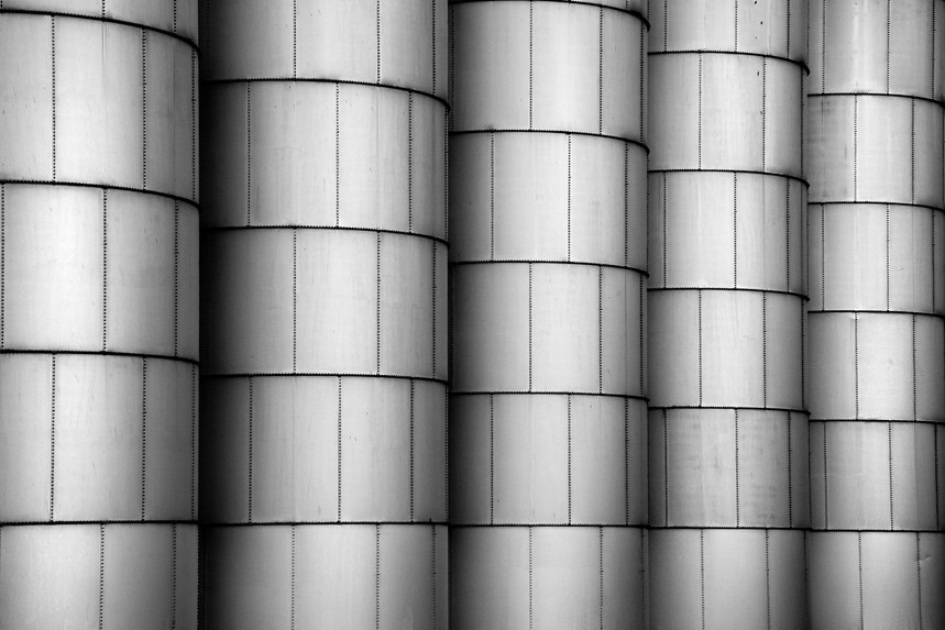 Grain Silos - Cole Thompson Photography