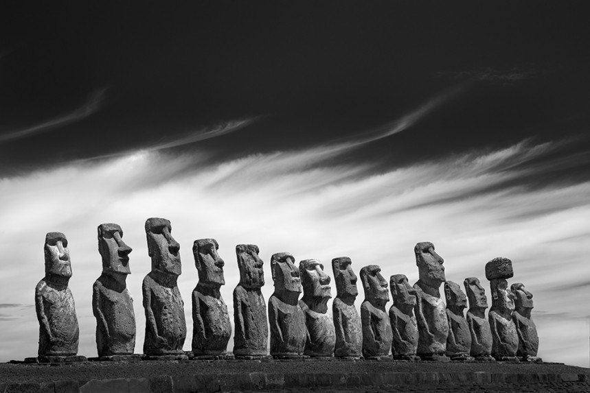 Moai Standing - Cole Thompson Photography